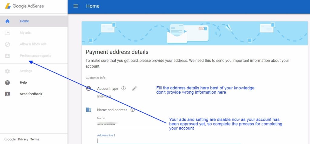 Configuración de cuenta de Google Adsense paso a paso | A5THEORY